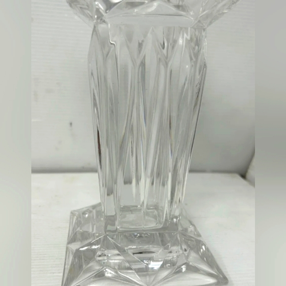 PartyLite | Accents | Partylite Quad Prism Glass Square Pedestal Pillar ...